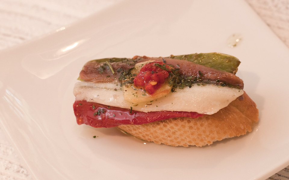 Bergara "Pinchos" bar Donostia - Cold pinchos